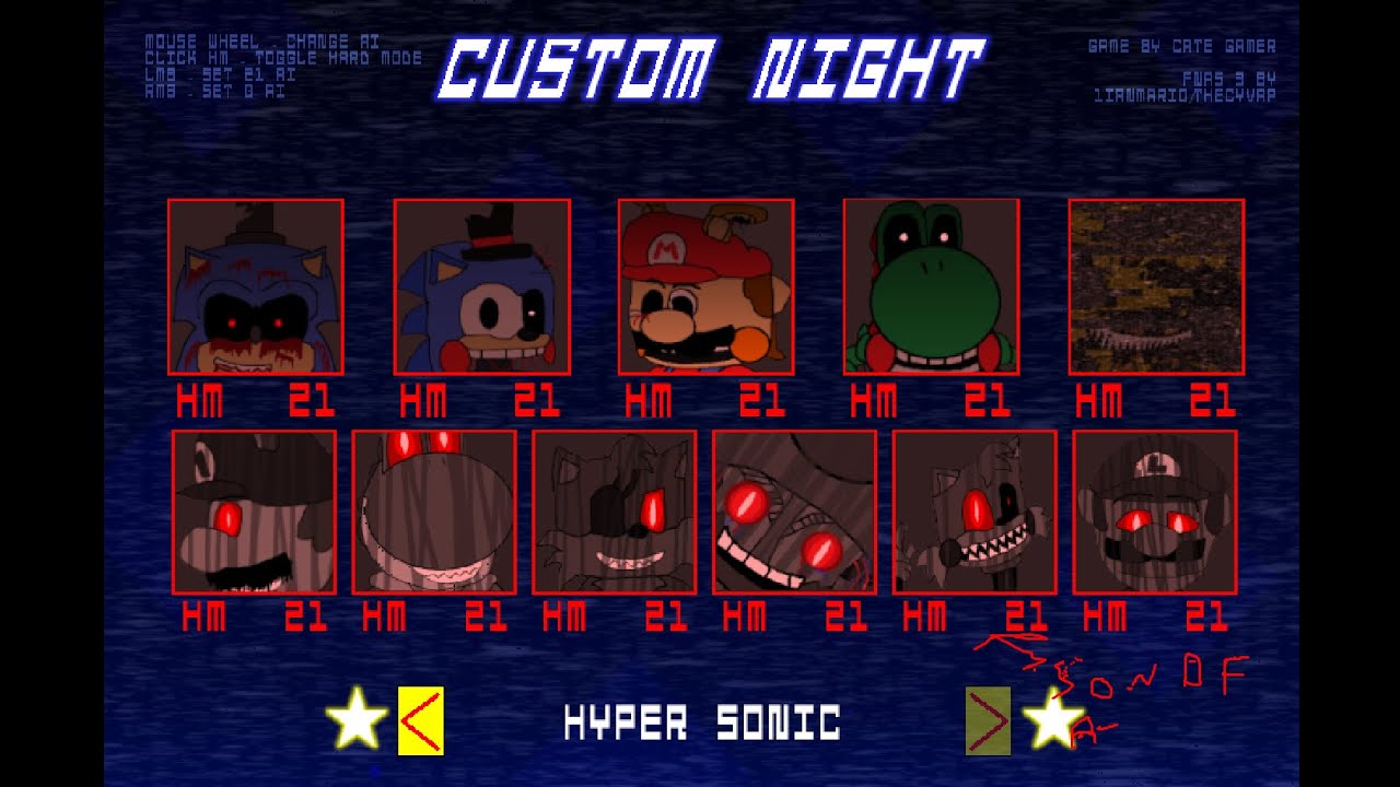 FNaS 3 CN - Hyper sonic completed - YouTube