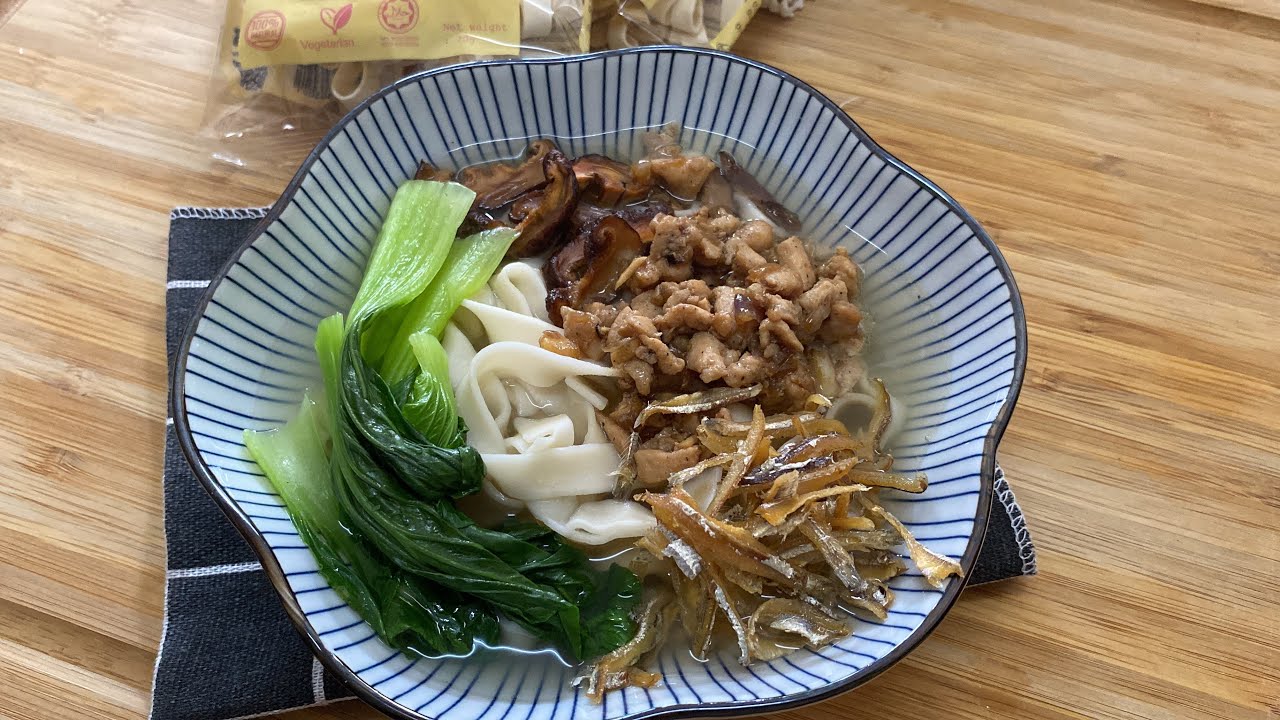 Resepi Pan Mee Sup - YouTube