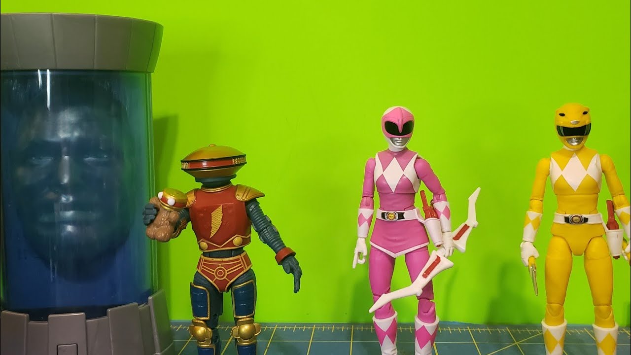 Zordon and Alpha 5 and MMPR Pink/Yellow | Power Rangers Lightning ...