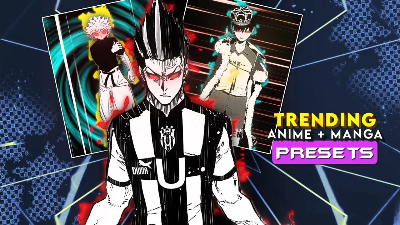 Manga edits preset alight motion | trending anime manga edit preset ...