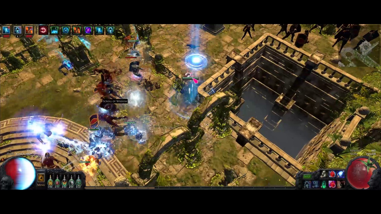 Lightning Golems T13 High Gardens (POE 2.6) - YouTube