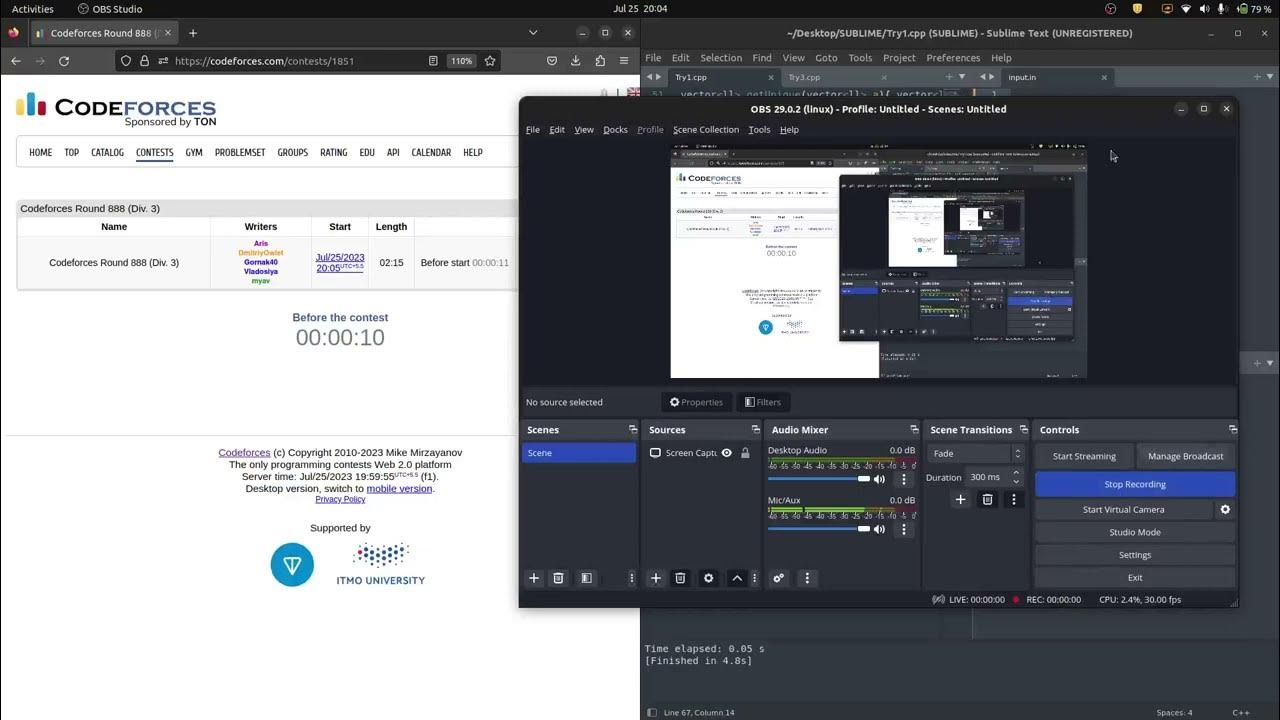 Codeforces Round 888 (Div. 3) || A B C D E Solutions || Screencast - YouTube