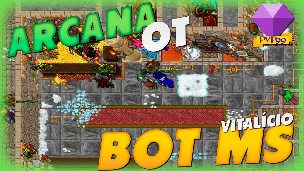 BOT PARA ARCANA OT VITALÍCIO - YouTube