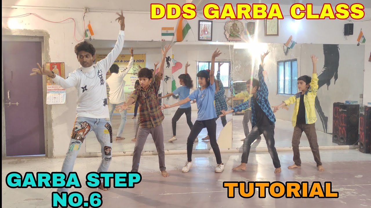 1st Garba Tutorial Video | Garba Step No.6 | Dds Garba Class #1million ...