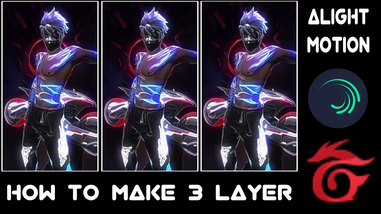 How To Make 3 Layer Video Editor Aligth Motion 3 Layer Video Editing ...