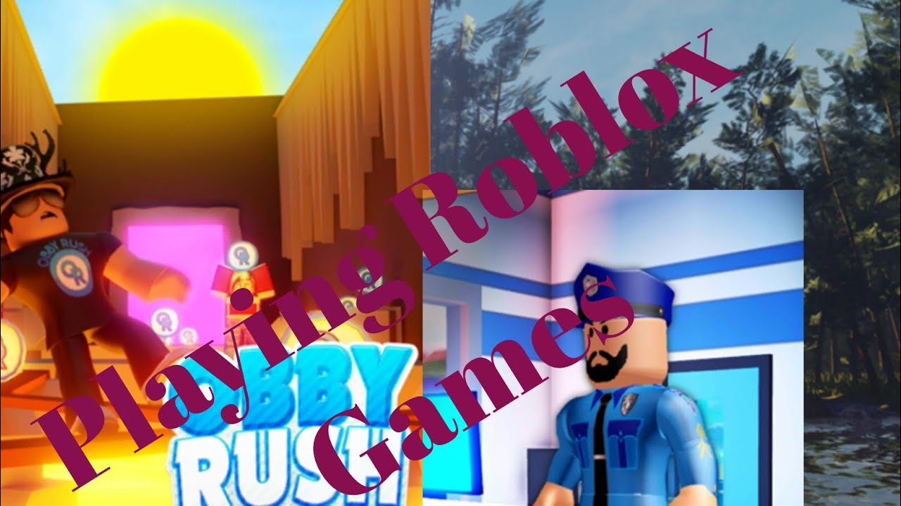 OBBY RUSH Playing Roblox Games #3 - YouTube