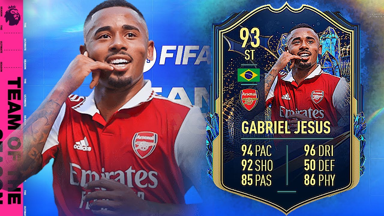 FIFA 23: 93 TOTS GABRIEL JESUS REVIEW - BEST STRIKER I'VE USED SO FAR ...