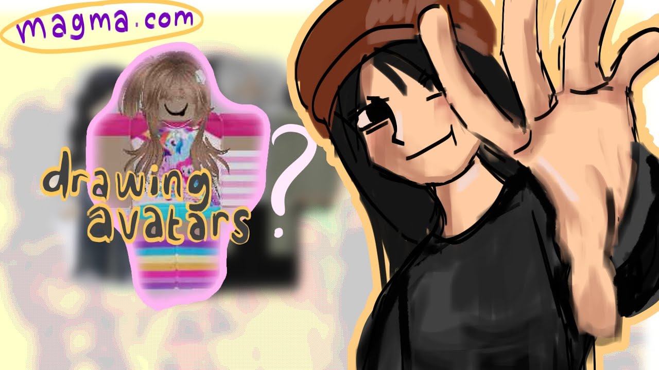 drawing AVATARS on magma.com! - YouTube