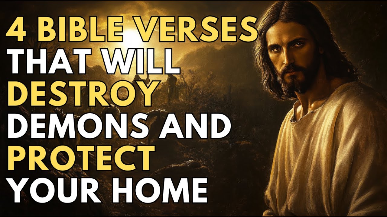 4 Bible Verses That Will DESTROY Demons and Protect your home - YouTube