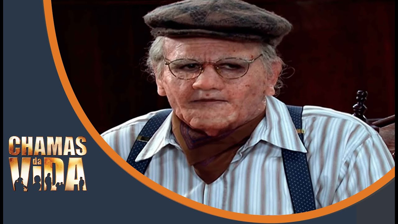 Lipe se disfarça de velho e vai à hospedaria da vó Tuquinha | CHAMAS DA ...