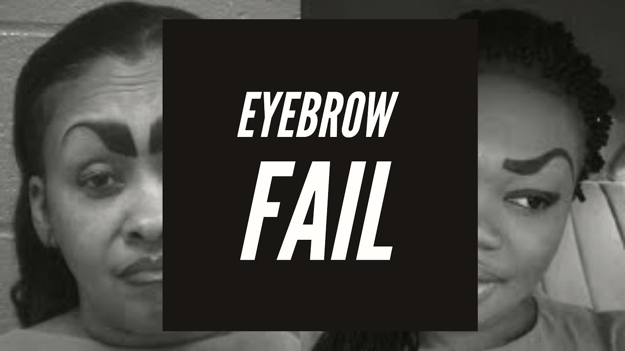 Eyebrow Fail !!! / Gap tooth - YouTube