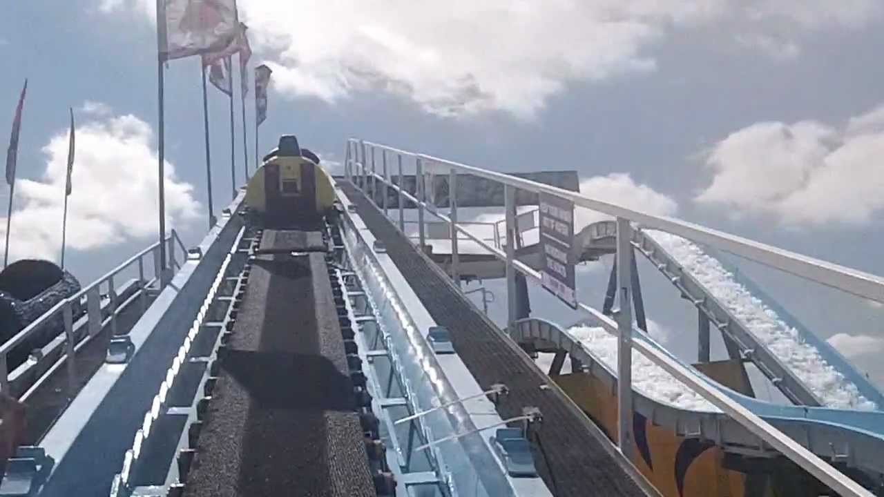 The Fair - Niagara Falls Log Flume Ride at Fair Expo 2013 - POV - YouTube
