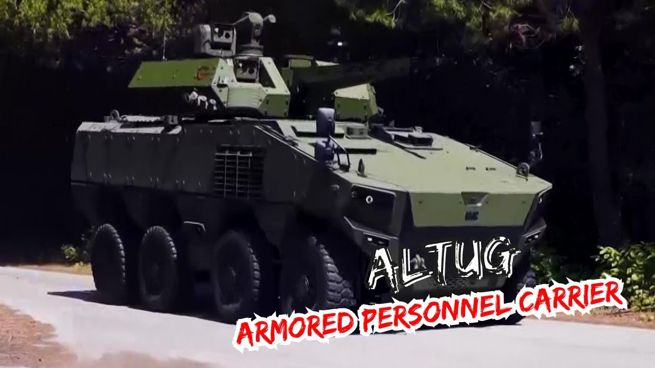 Altug Armored personnel carrier - YouTube