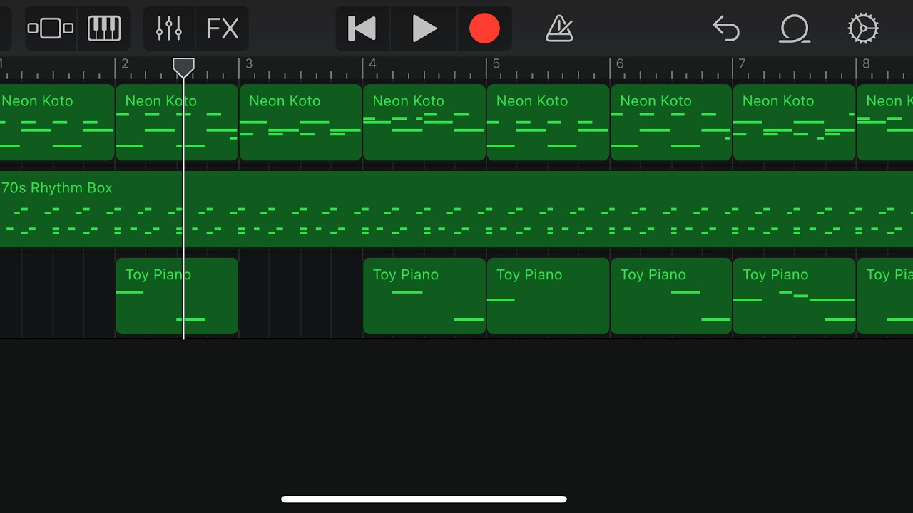Lil mellow experimental beat in GarageBand - YouTube