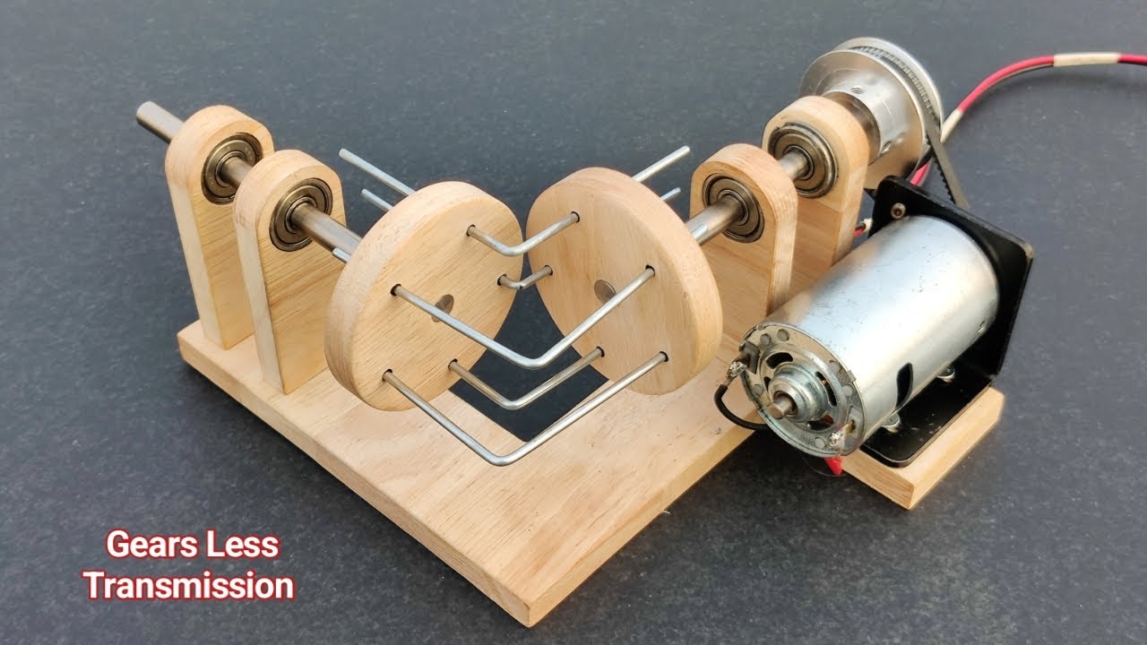 Making Gearless Transmission || 775 Motor - YouTube