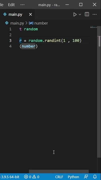 What is randint ? - YouTube