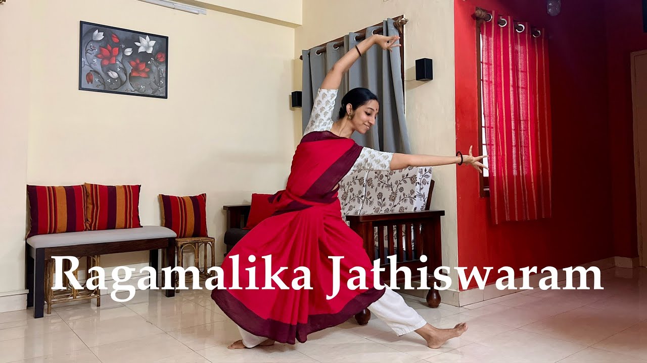 Ragamalika Jathiswaram- Bharatanatyam Dance In Kalakshetra Style - YouTube