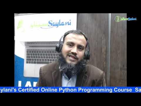 Saylani Certified Python Programming Course Class 2 By Sir Nasir Hussain - YouTube