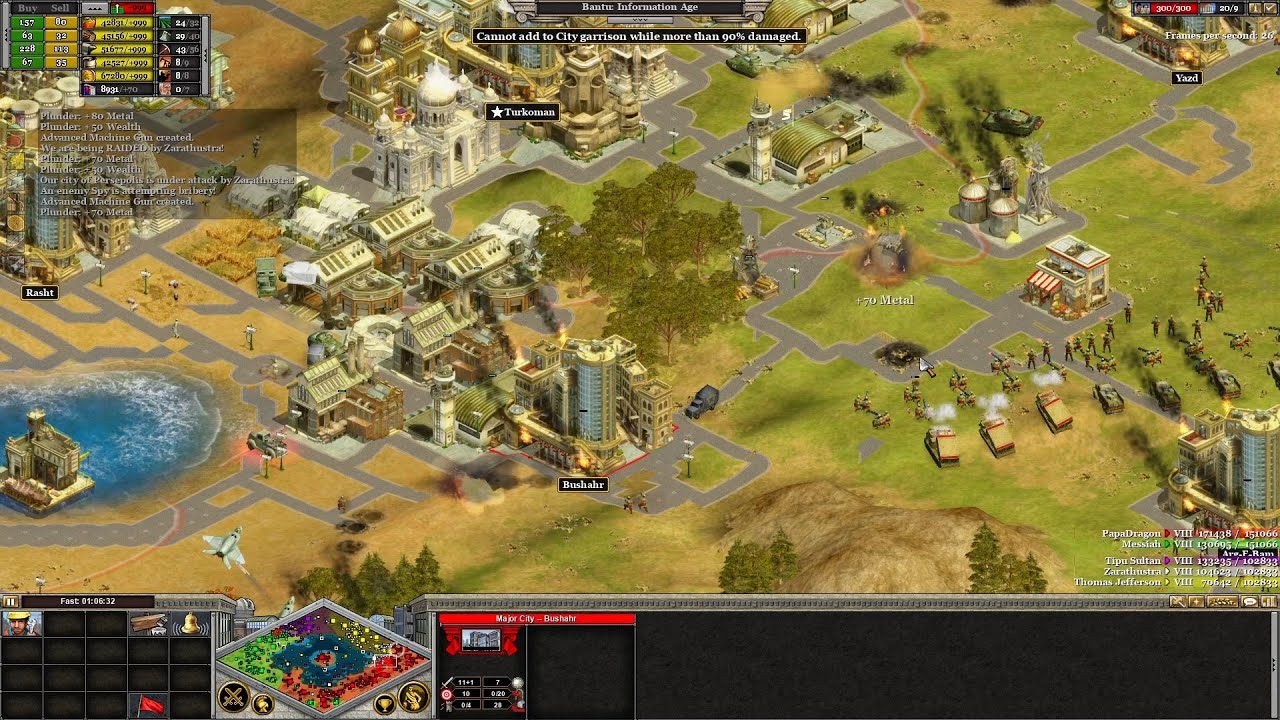 Rise of Nations Gameplay 2022 || Nishank Magoo and Shubham Vs 3 ...