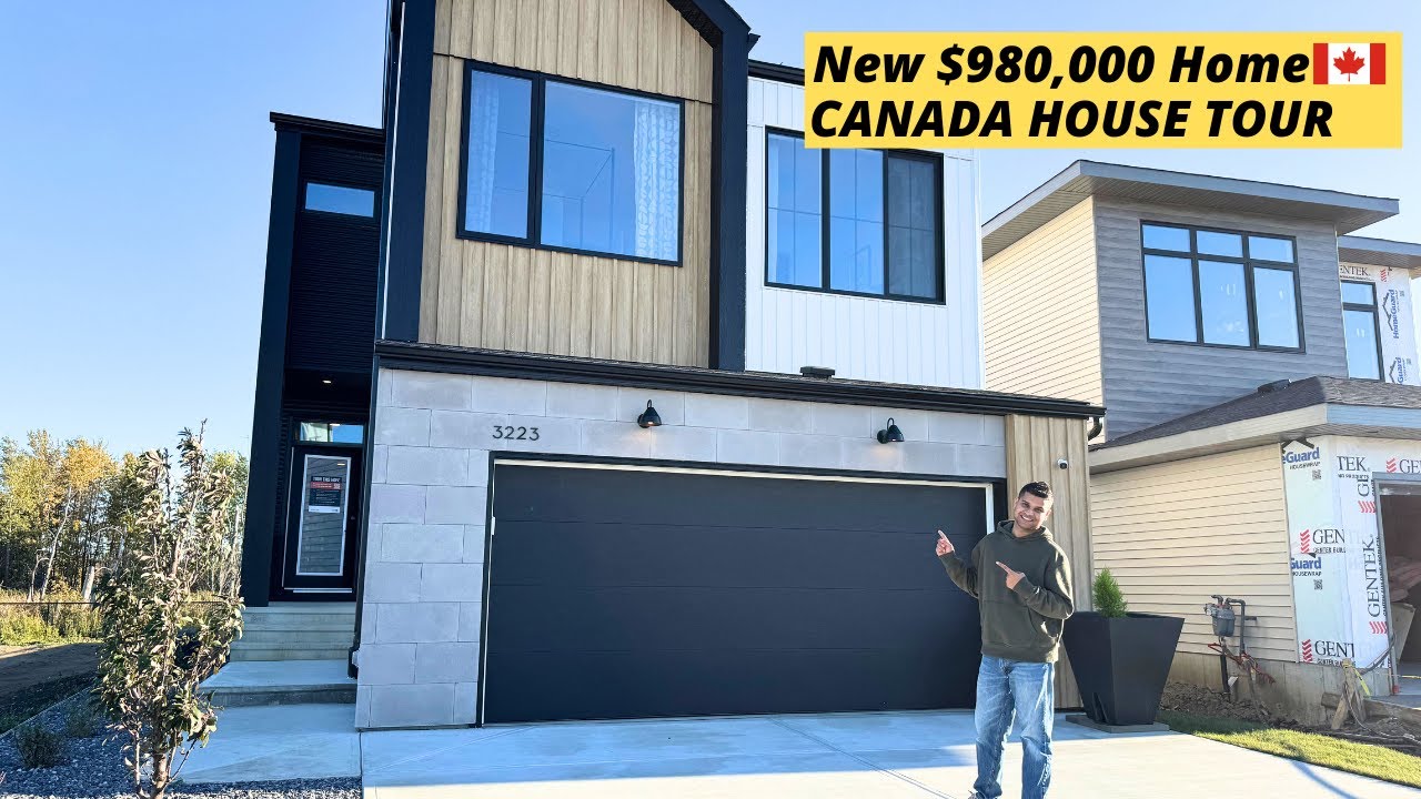 Canadian Houses| Inside a $980,000 House In Canada|Life In Canada|House ...