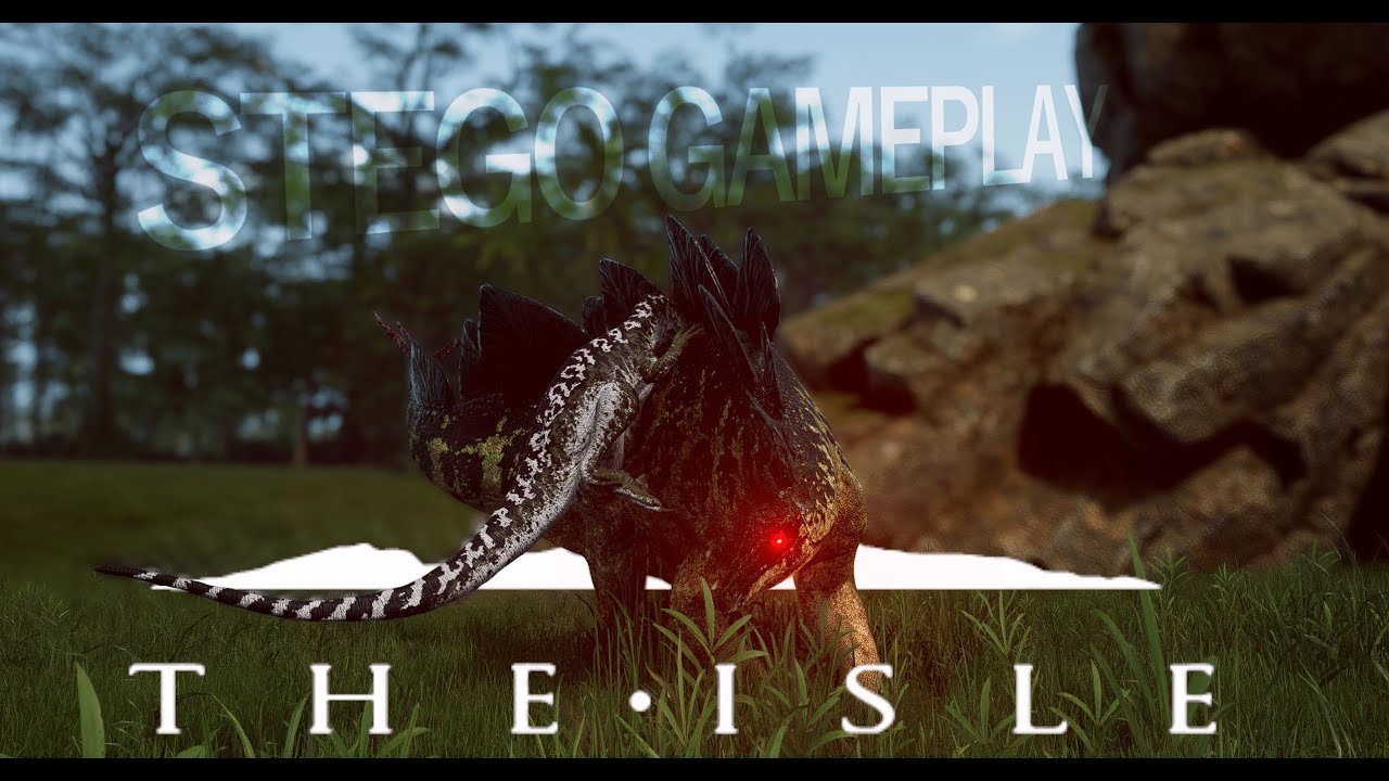 Stego Babies! - The Isle Evrima | Stegosaurus Gameplay - YouTube