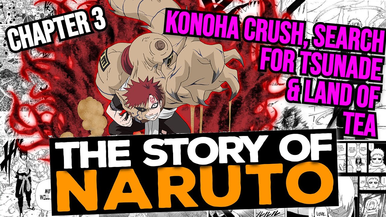 The Life Of Naruto | Chapter 3 - Konoha Crush, Search For Tsunade, Land ...
