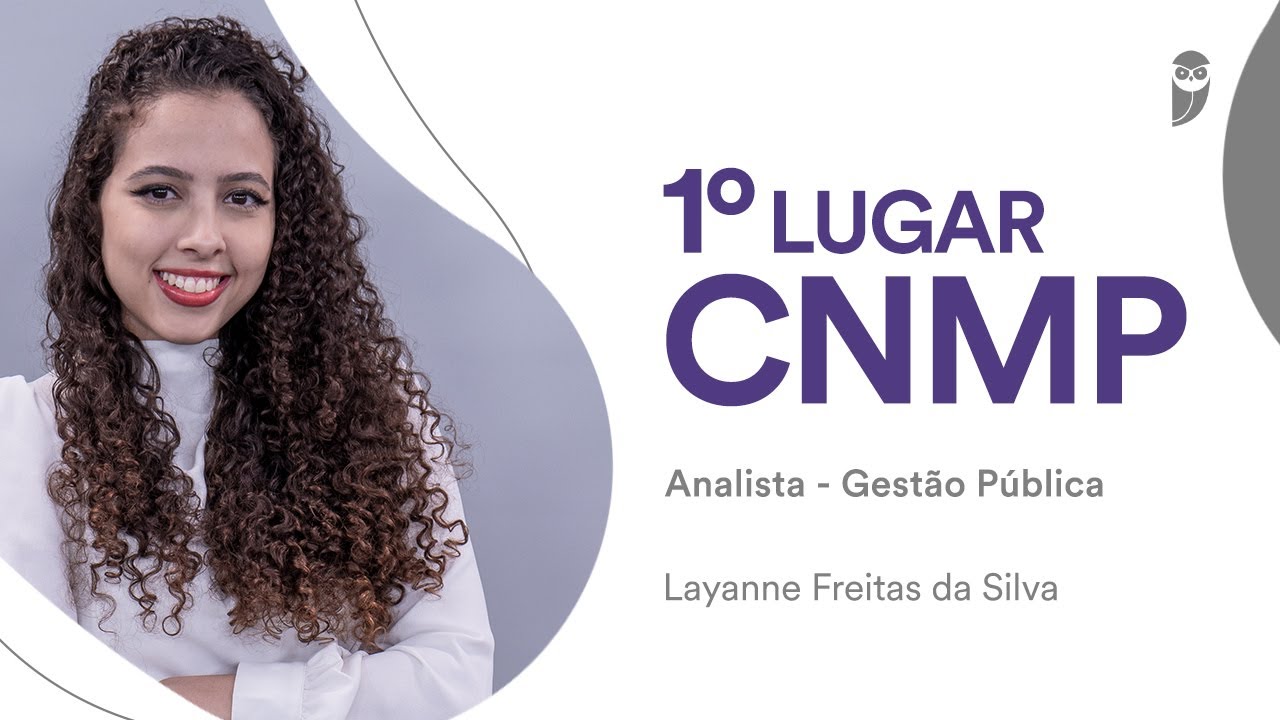 Layanne Freitas aprovada em 1º lugar no concurso CNMP - YouTube