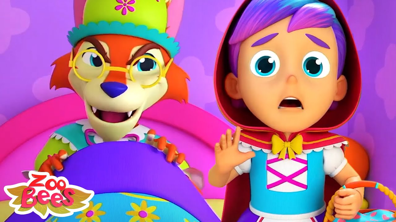 Little Red Riding Hood, Nursery Rhymes and Stories for Kids - YouTube