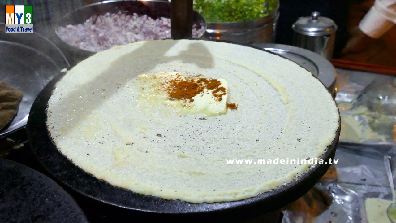 BUTTER SADA DOSA MAKING | 2021 STREET FOOD - YouTube