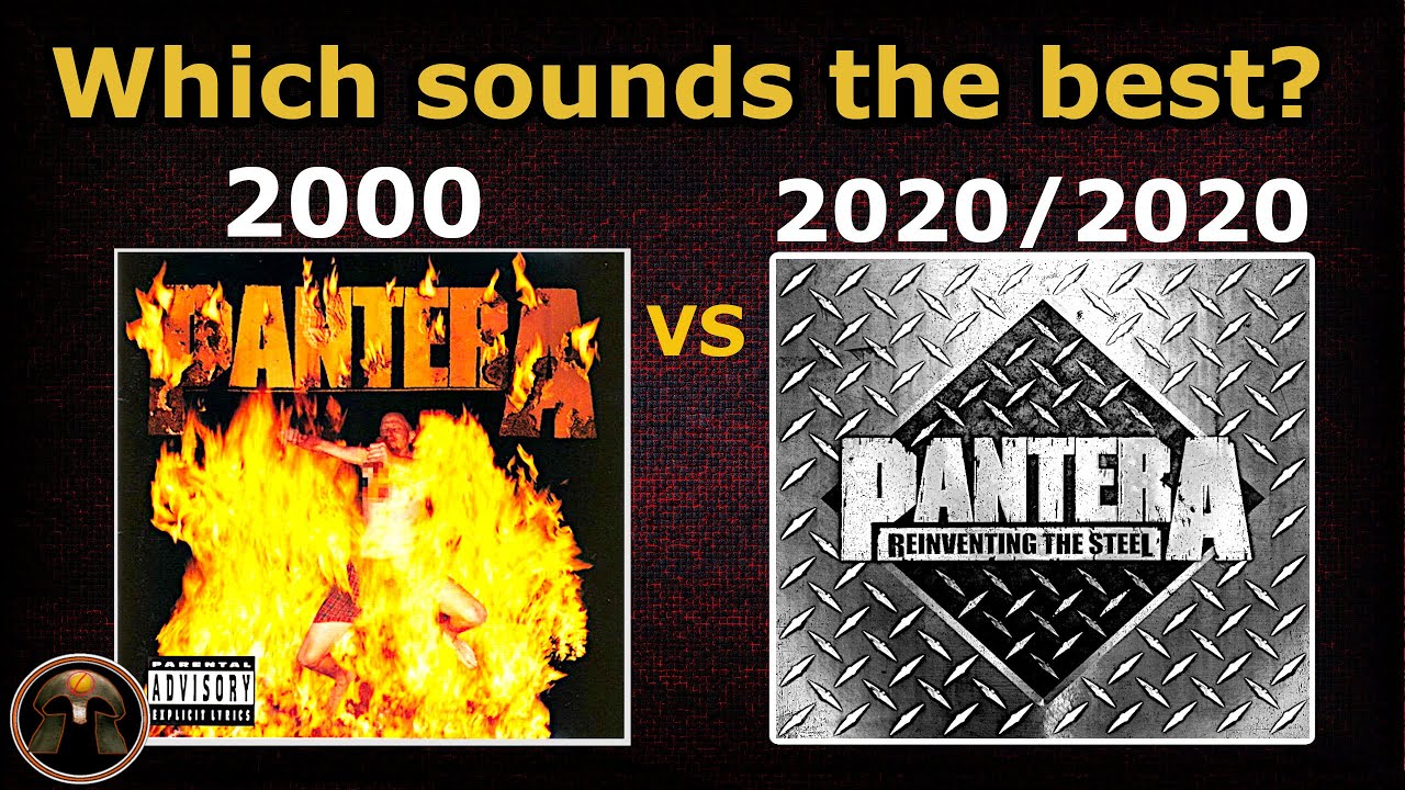 PANTERA (original vs. remix vs. remaster) Reinventing the Steel パンテラの激鉄 ...