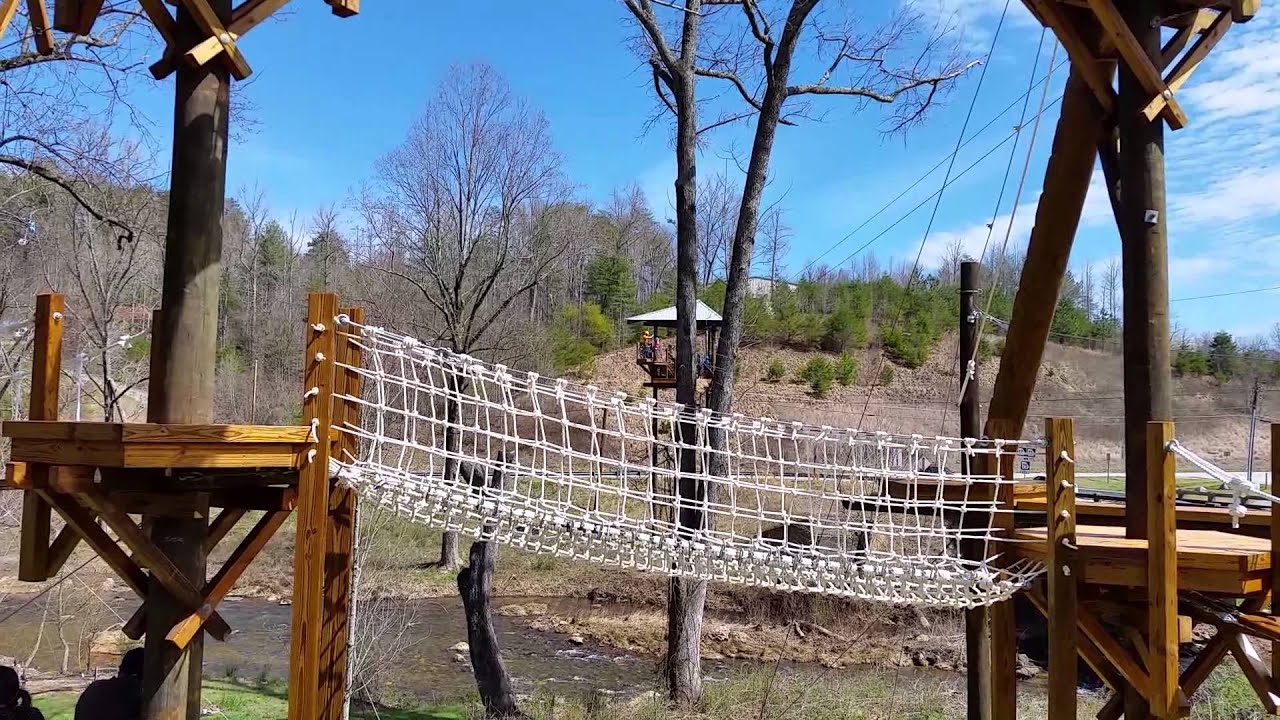 Helen, Ga ziplining - YouTube