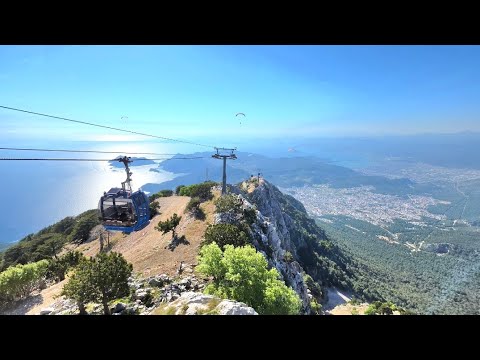 Babadağ Teleferik Mountain cable car in Ölüdeniz, Turkey