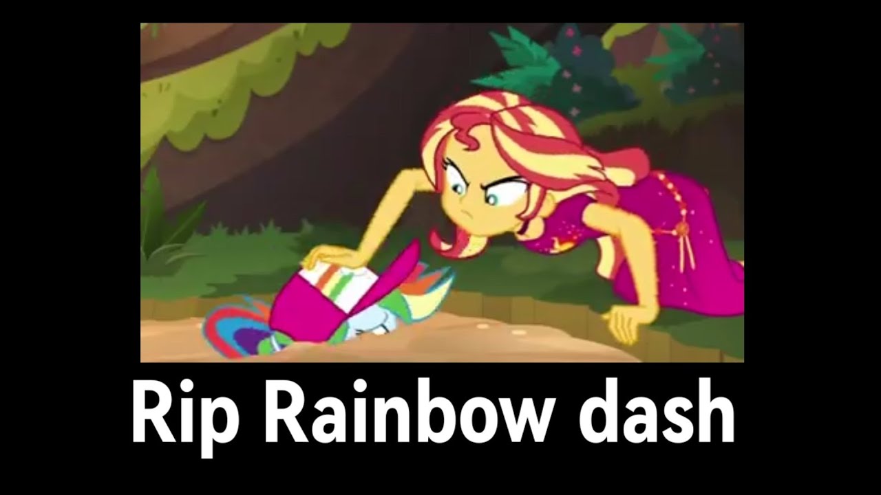 MLP RIP Rainbow dash MOMENTO SAD 😞 - YouTube