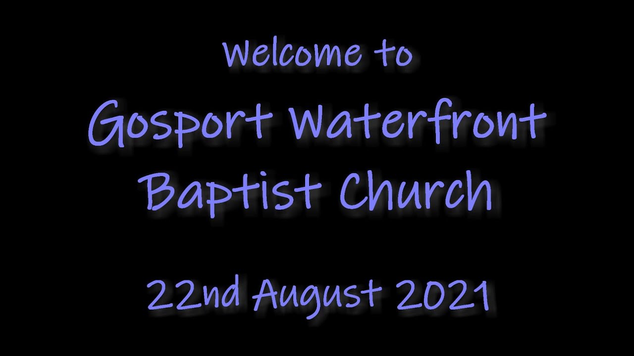 GWBC - 22nd August 2021 - YouTube