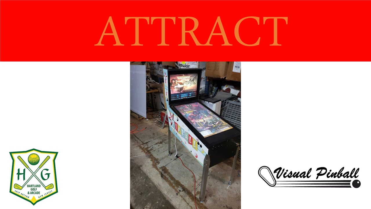 Visual Pinball - Attract Mode - YouTube