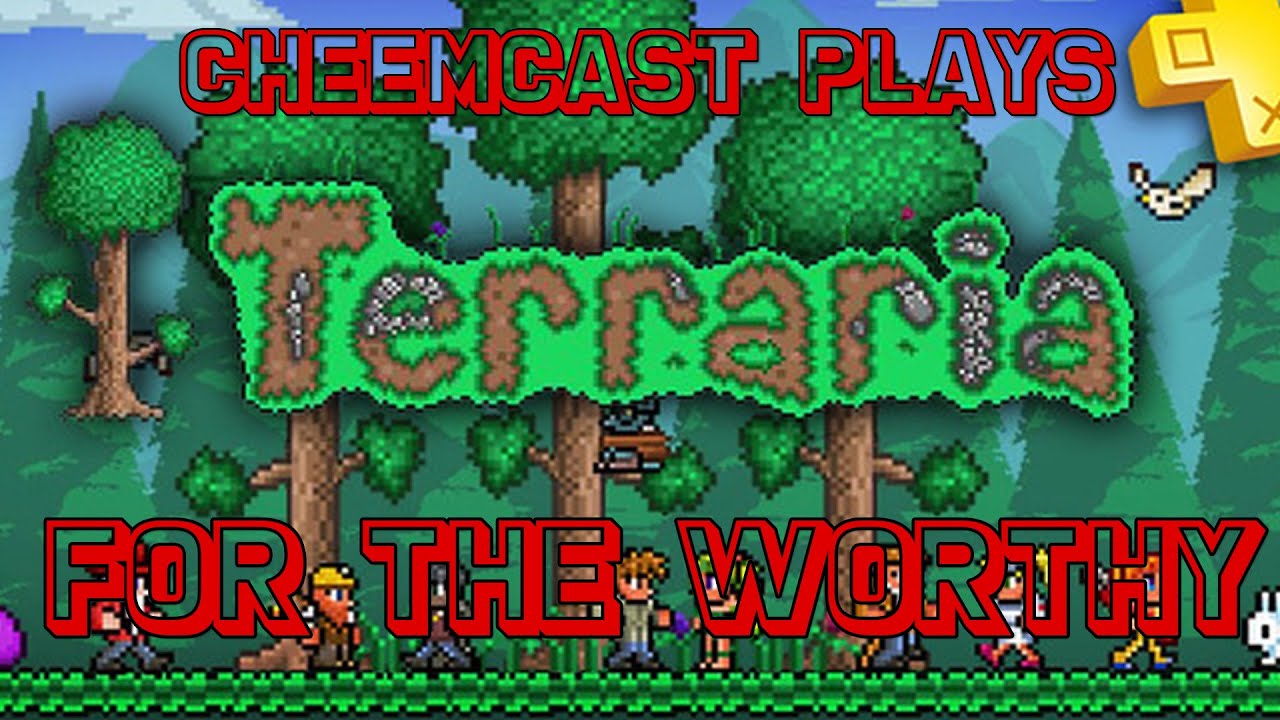 TRYING TO PLAY TERRARIA ON THE HARDEST DIFFICULTY - YouTube