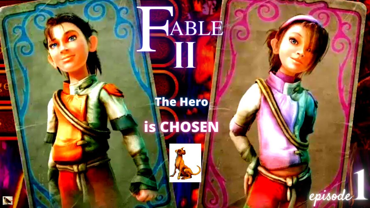 FABLE 2 - THE BEGINNING OPENING SCENES - CHOOSING THE HERO -THROWBACK ...