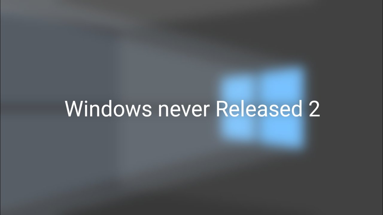 Windows never Released Episode 2 Commit Soon - YouTube