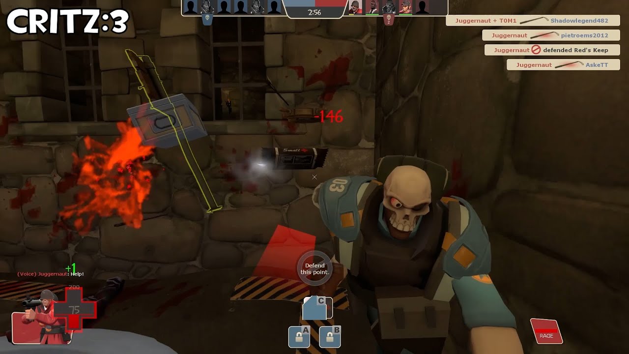 I got 7 random crits in 30 seconds! - YouTube