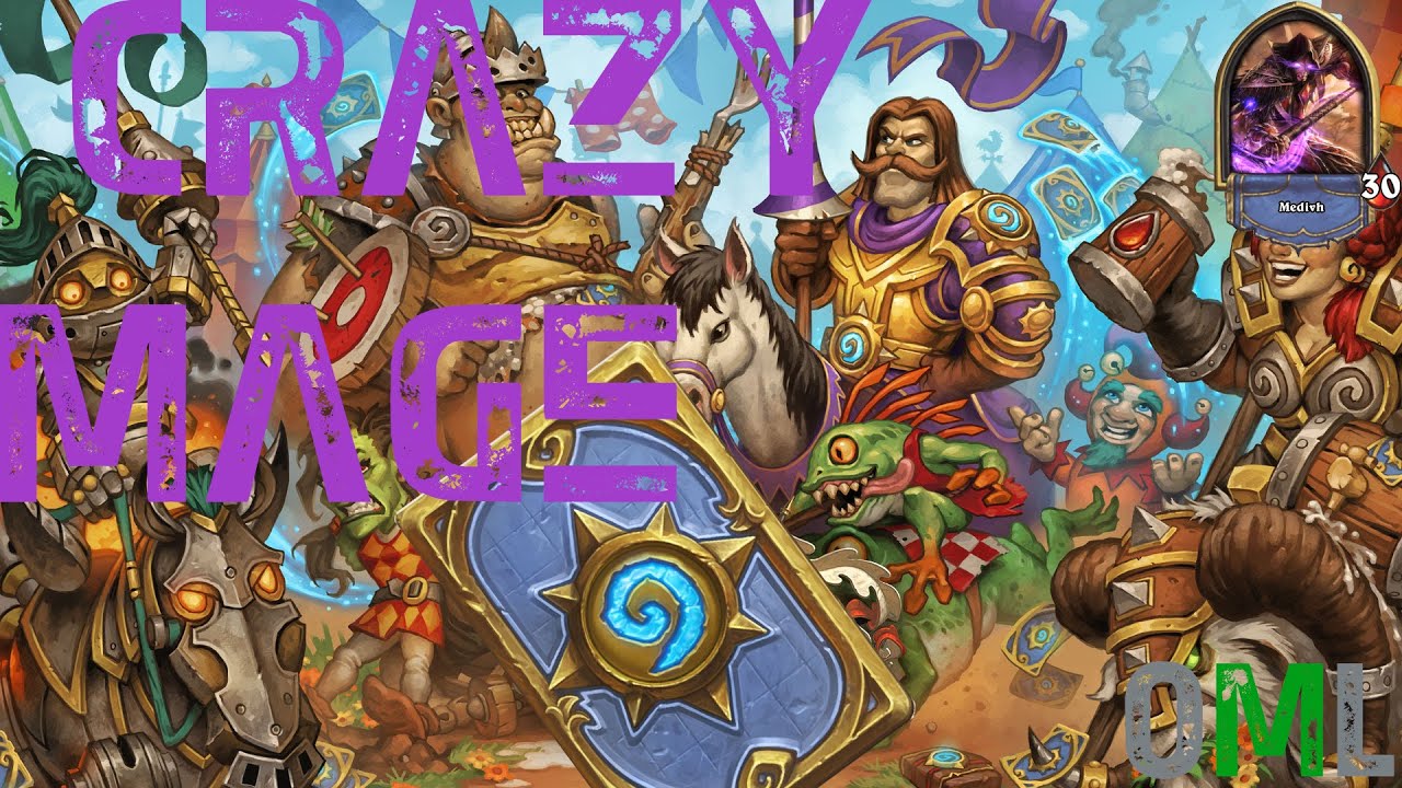 Hearthstone Crazy Mage Comeback - YouTube