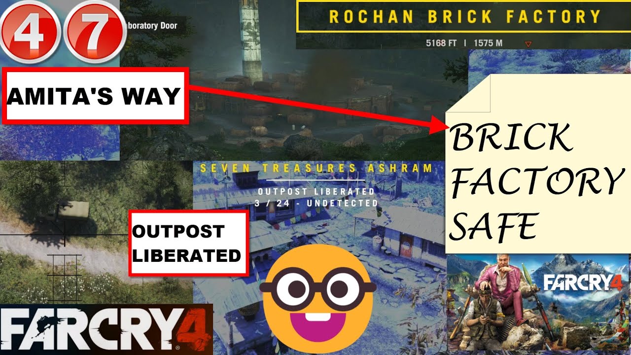 47 Far Cry 4 Brick Factory Amita's way Hunting #gaming#farcry4#2024# ...
