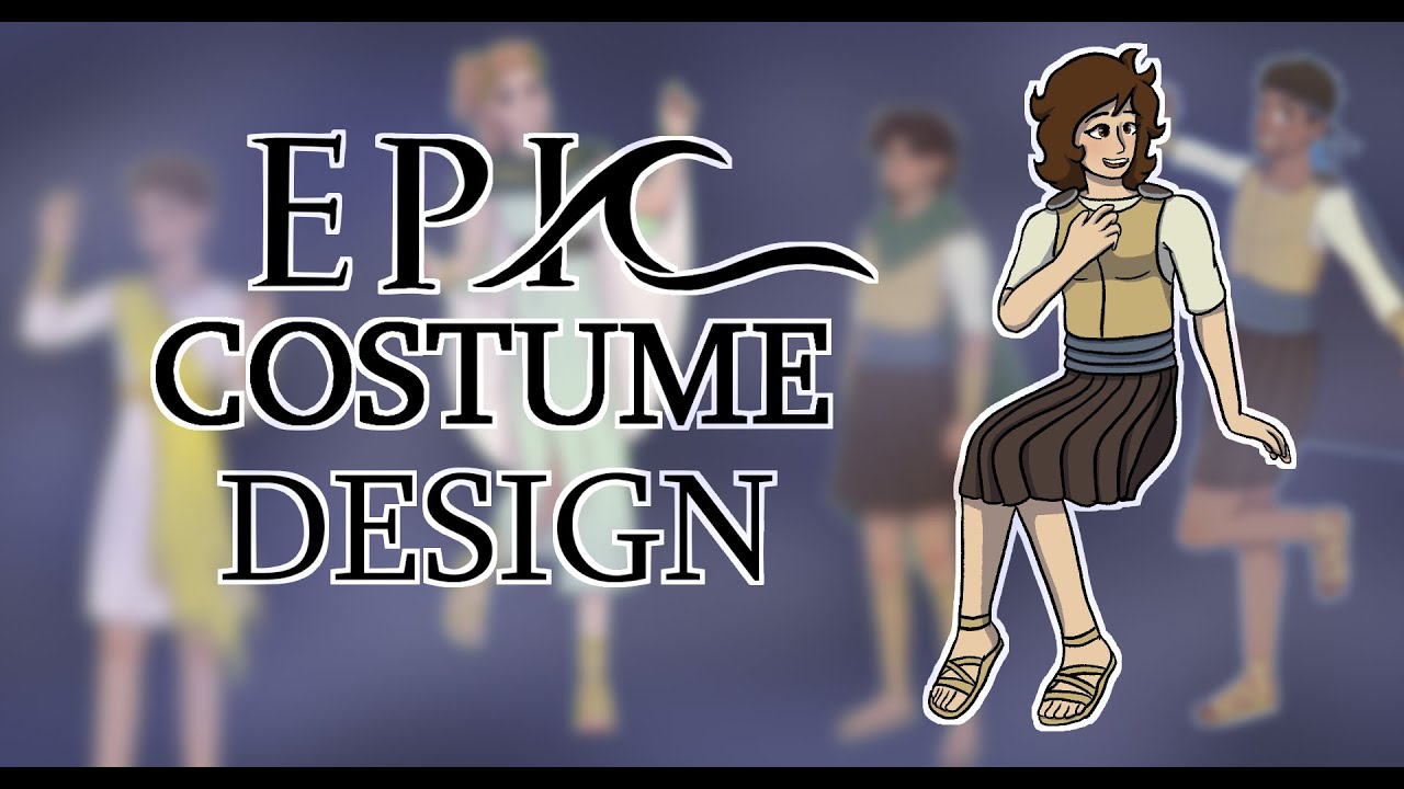 I Design Costumes for Epic: The Musical | Speedpaint + Commentary - YouTube