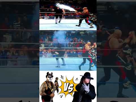 ☠️Papa Shango shoots firework in Undertaker’s⚱️face🎇