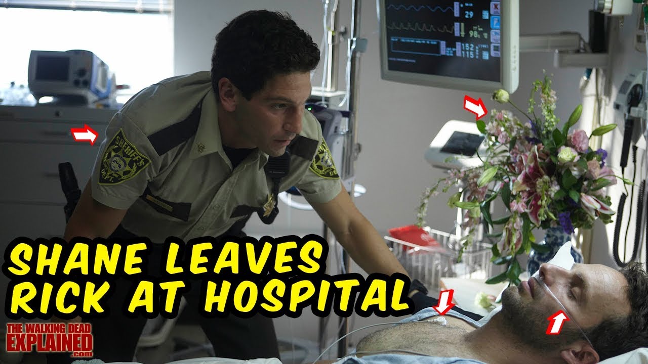 TWD Shane Leaves Rick at Hospital Explained! - YouTube