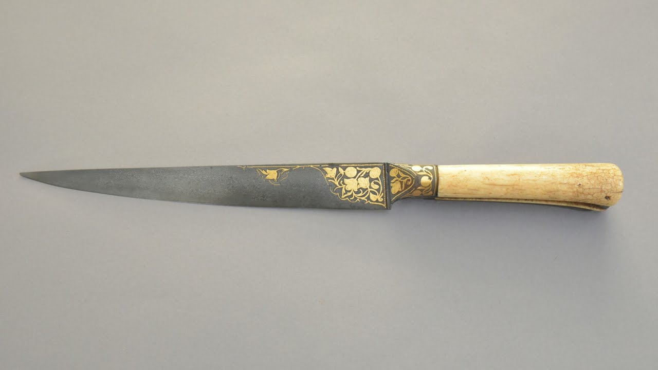 Moderate restoration of an Eastern Kard dagger - YouTube