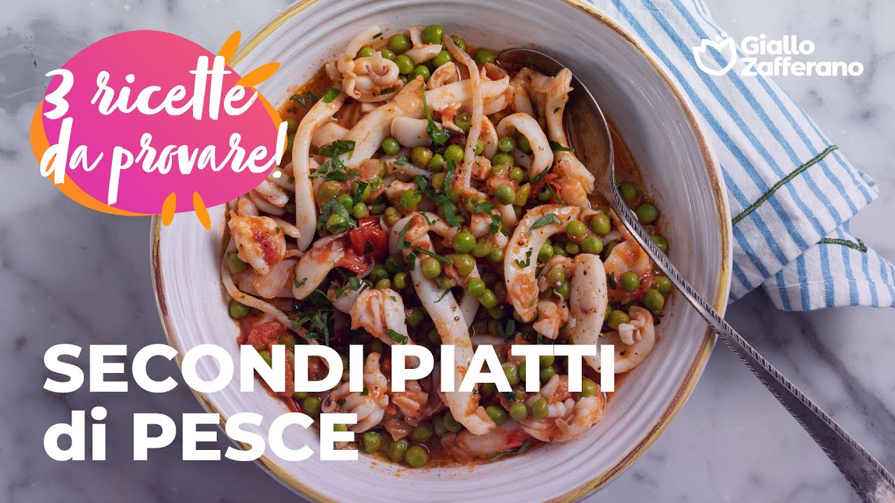 SECONDI PIATTI DA (a)MARE🌊☀️⛱️ - 3 ricette da non perdere!😋 - YouTube