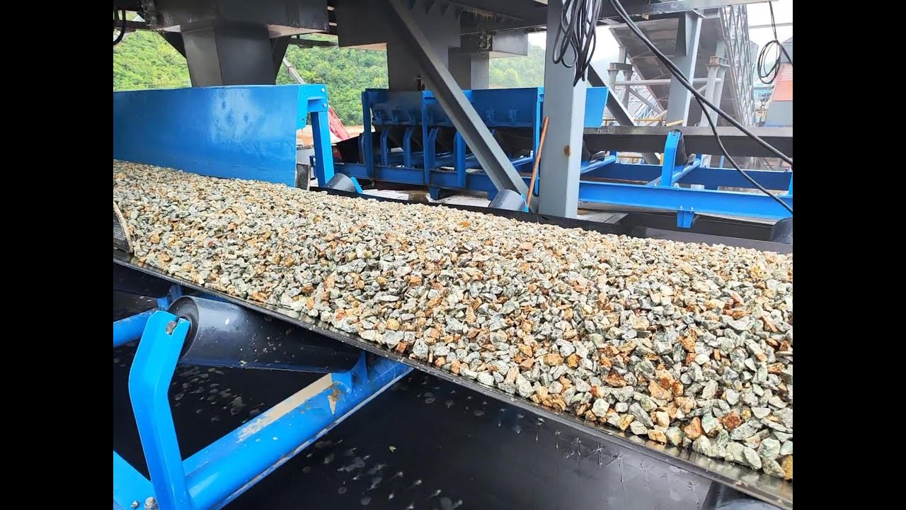 Sand production line #machine #машина #дробилка - YouTube