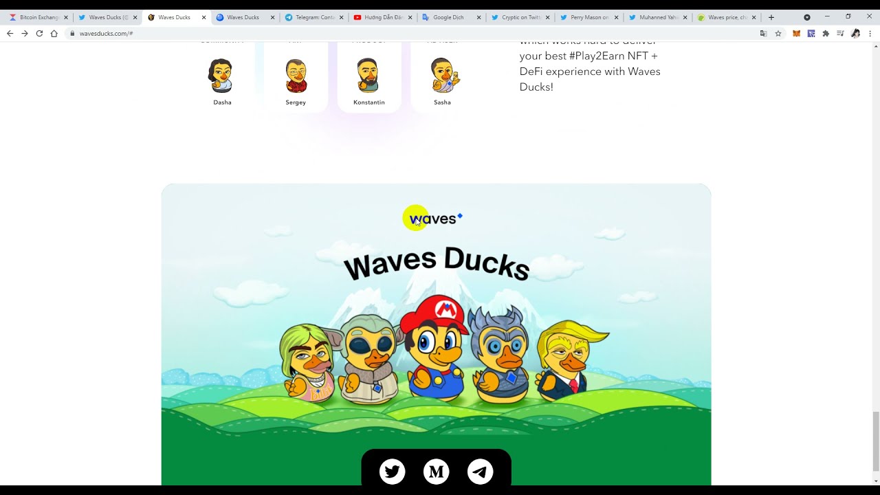 Review Game NFT Waves Ducks Nền Tảng Coin WAVES Tiềm Năng - Blog ...