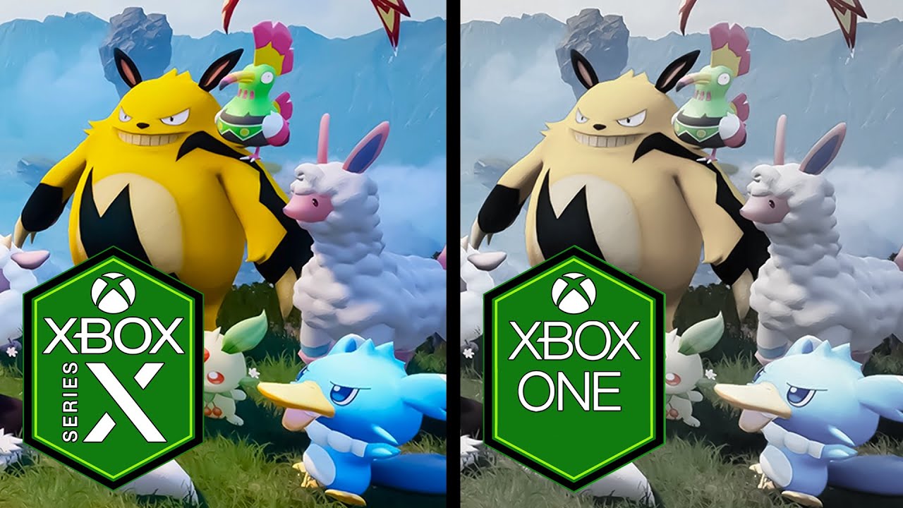 Palworld Xbox Series X vs Xbox One Comparison - YouTube