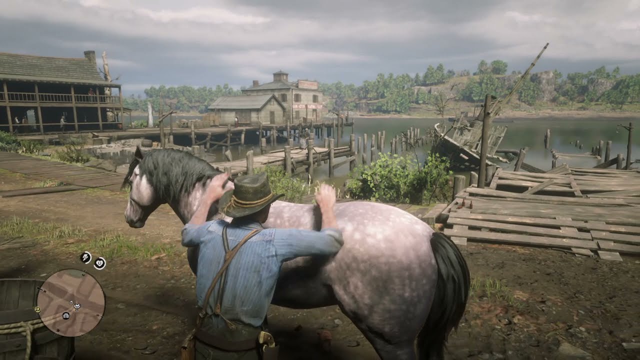 RDR2 RoseGrey Andalusian Van Horn (As Arthur from Main Storyline) - YouTube